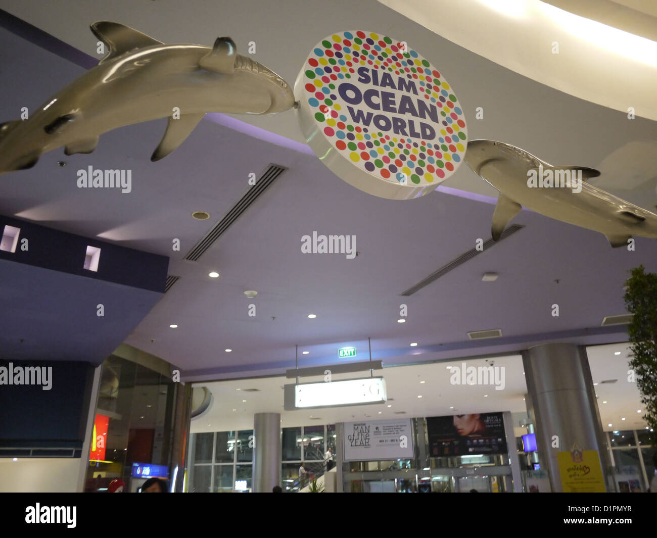 siam ocean world sign Stock Photo - Alamy