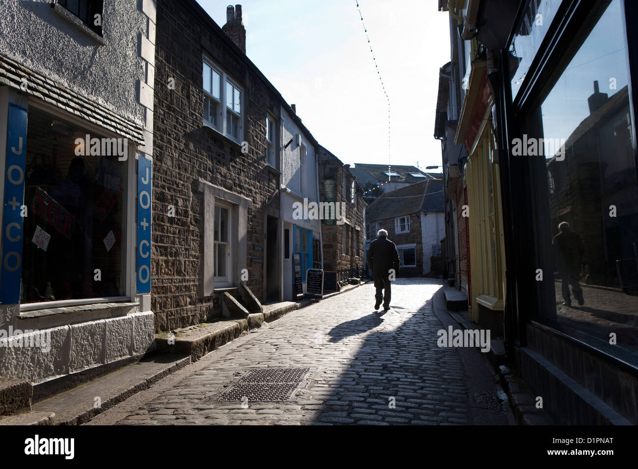 Streets st ives cornwall hi-res stock photography and images - Alamy