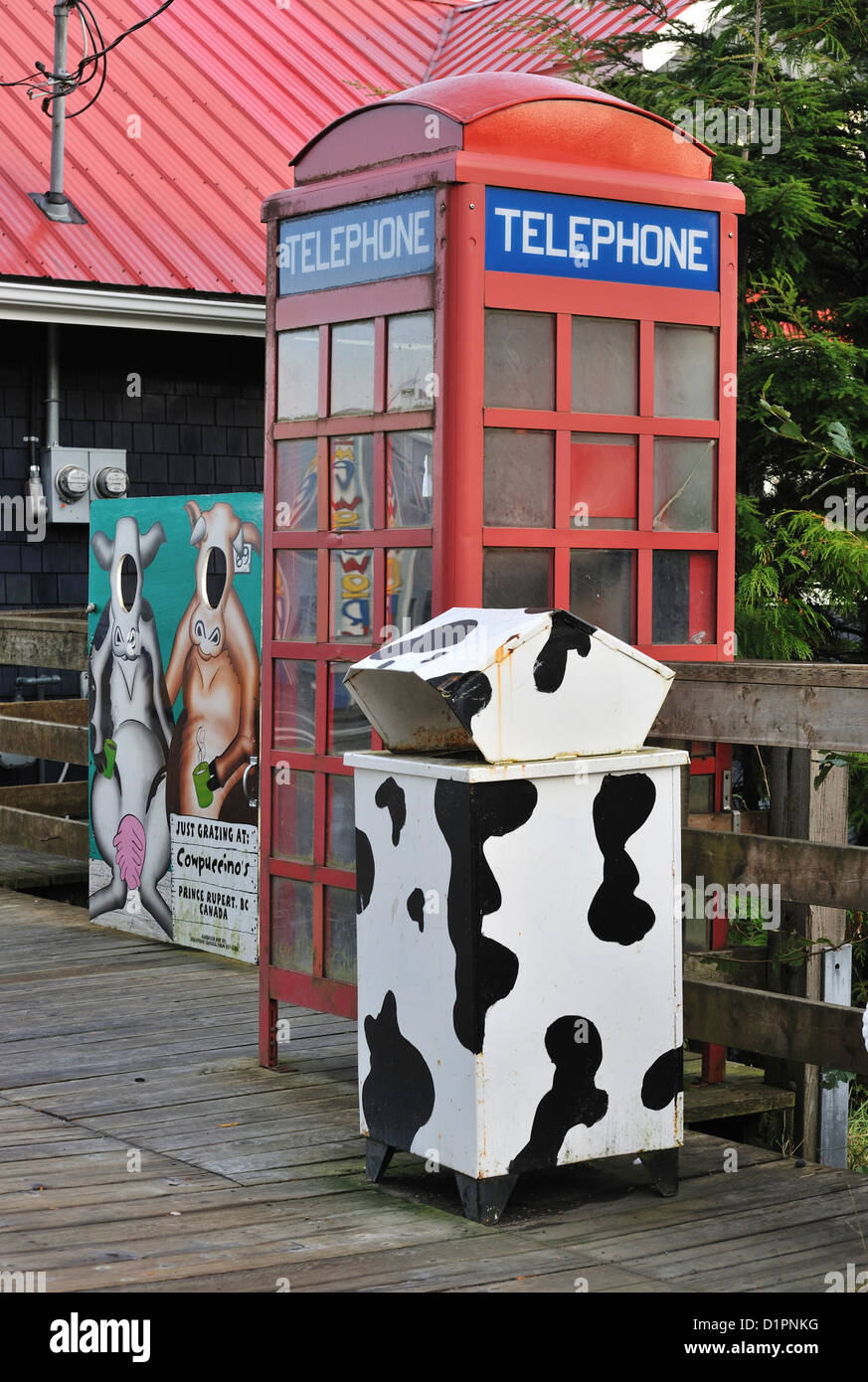 Cow Bay patterns, Prince Rupert, British Columbia, Canada Stock Photo ...