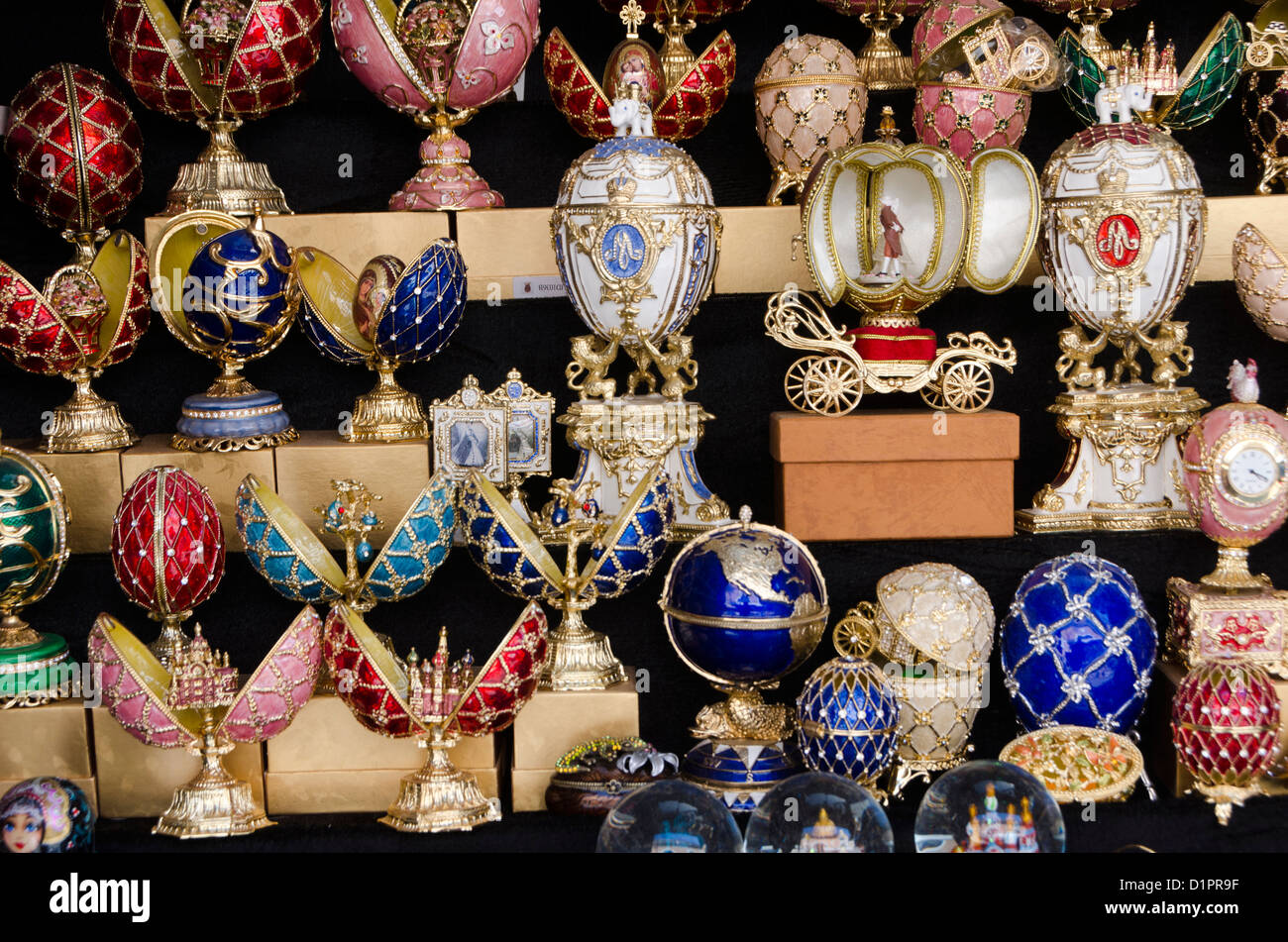 Faberge eggs, St Petersburg, Russia, Europe Stock Photo - Alamy