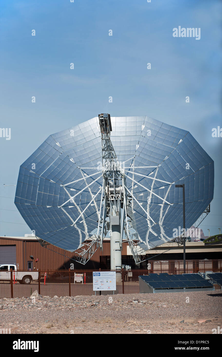 The worlds largest commercial parabolic concentrating solar dish at the ...