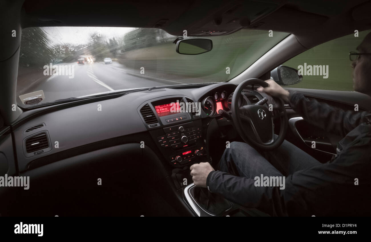 Cars drive along country road hi-res stock photography and images - Alamy