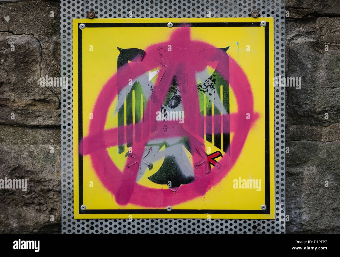 Anti facist protest sign hi-res stock photography and images - Alamy