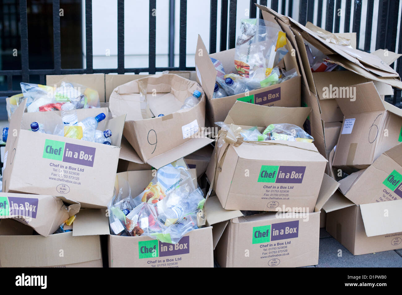 Cardboard reprocessing hi-res stock photography and images - Alamy
