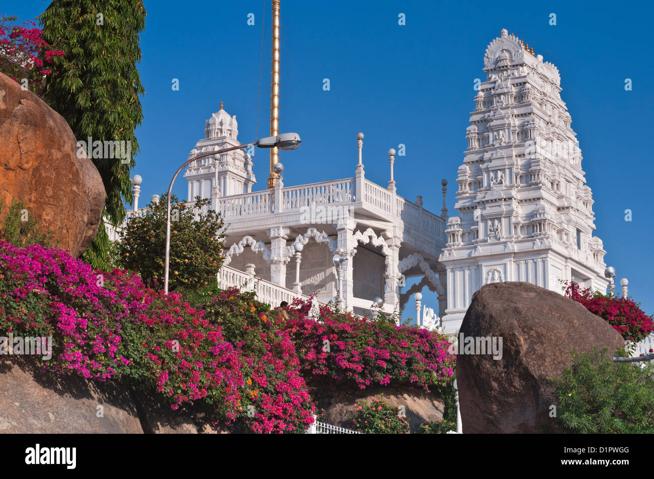 Birla Mandir hindu temple Hyderabad Andhra Pradesh India Stock Photo ...