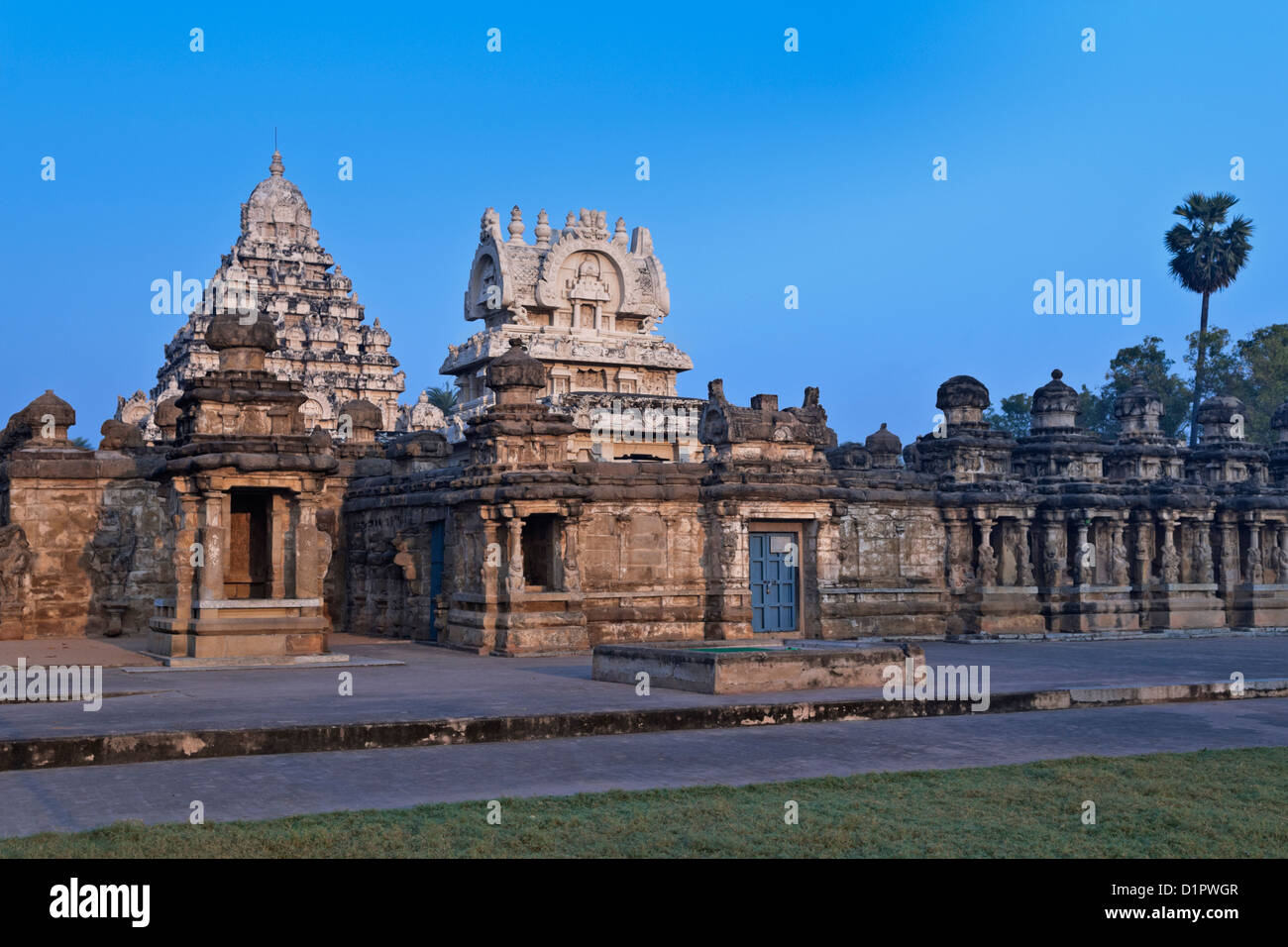Kailasanatha Temple Kanchipuram Tamil Nadu India Stock Photo - Alamy