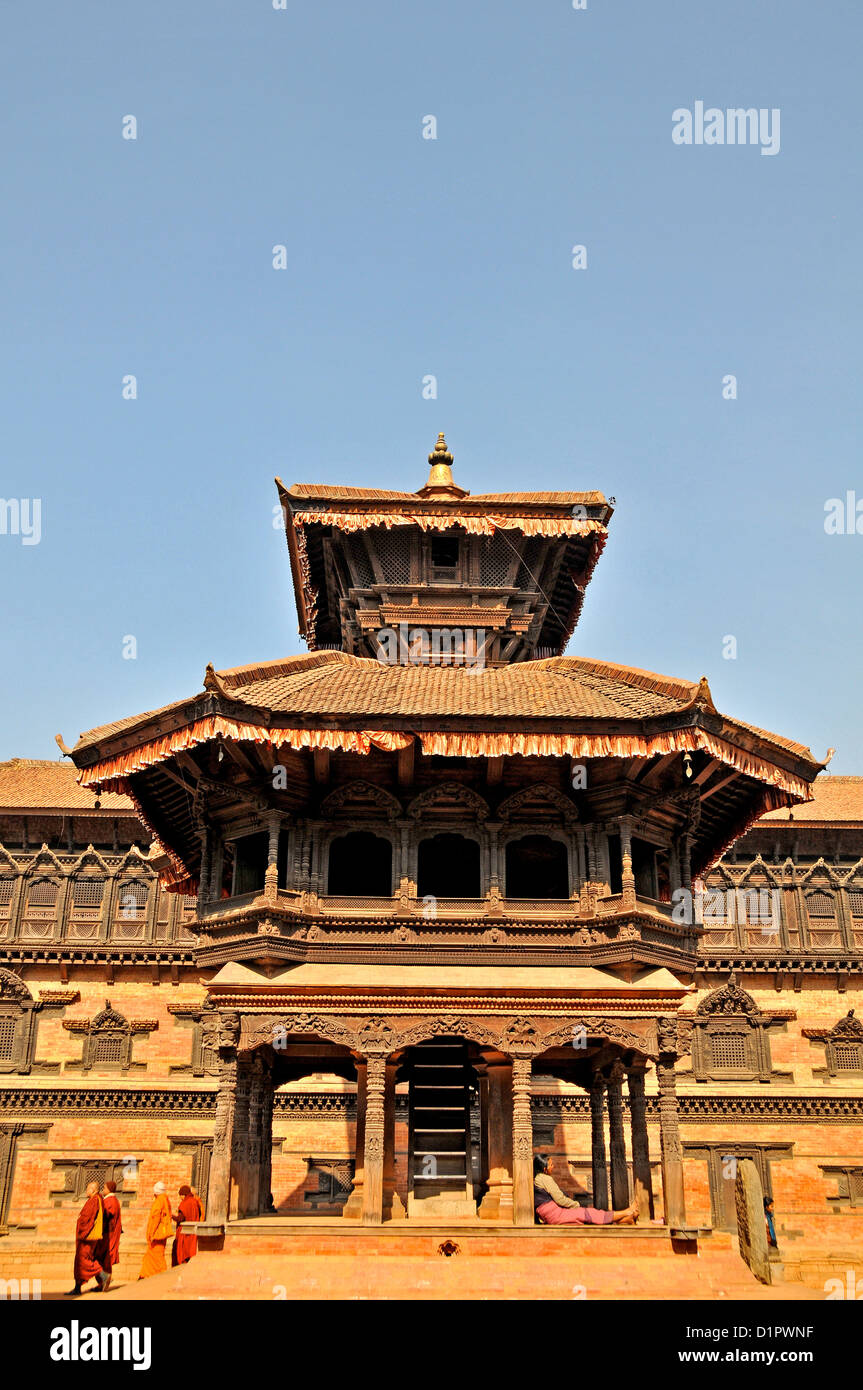 Chyasilim Mandap temple, Durbar square, Bhaktapur, Nepal Stock Photo ...