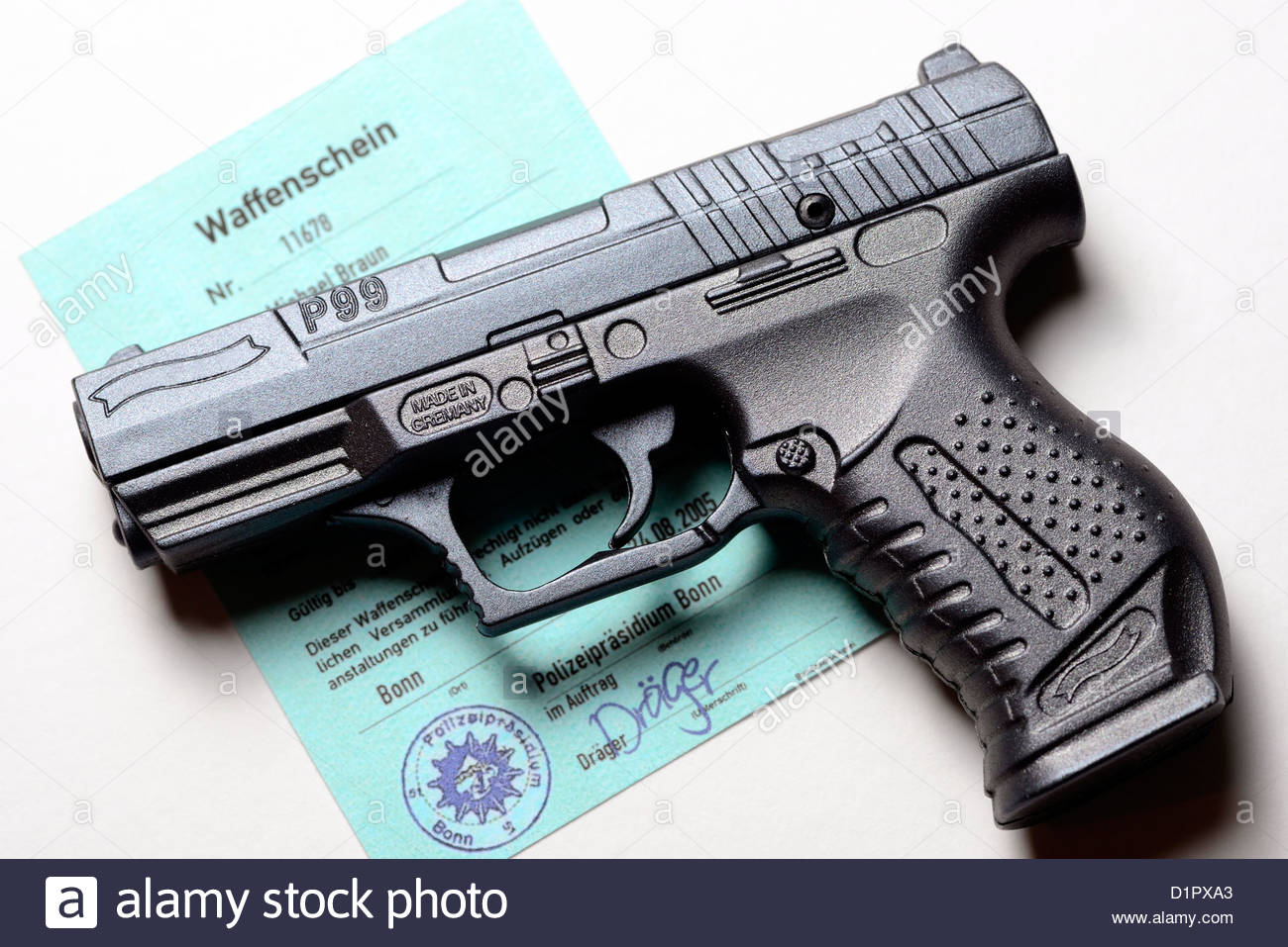 Gun License Stock Photos & Gun License Stock Images - Alamy