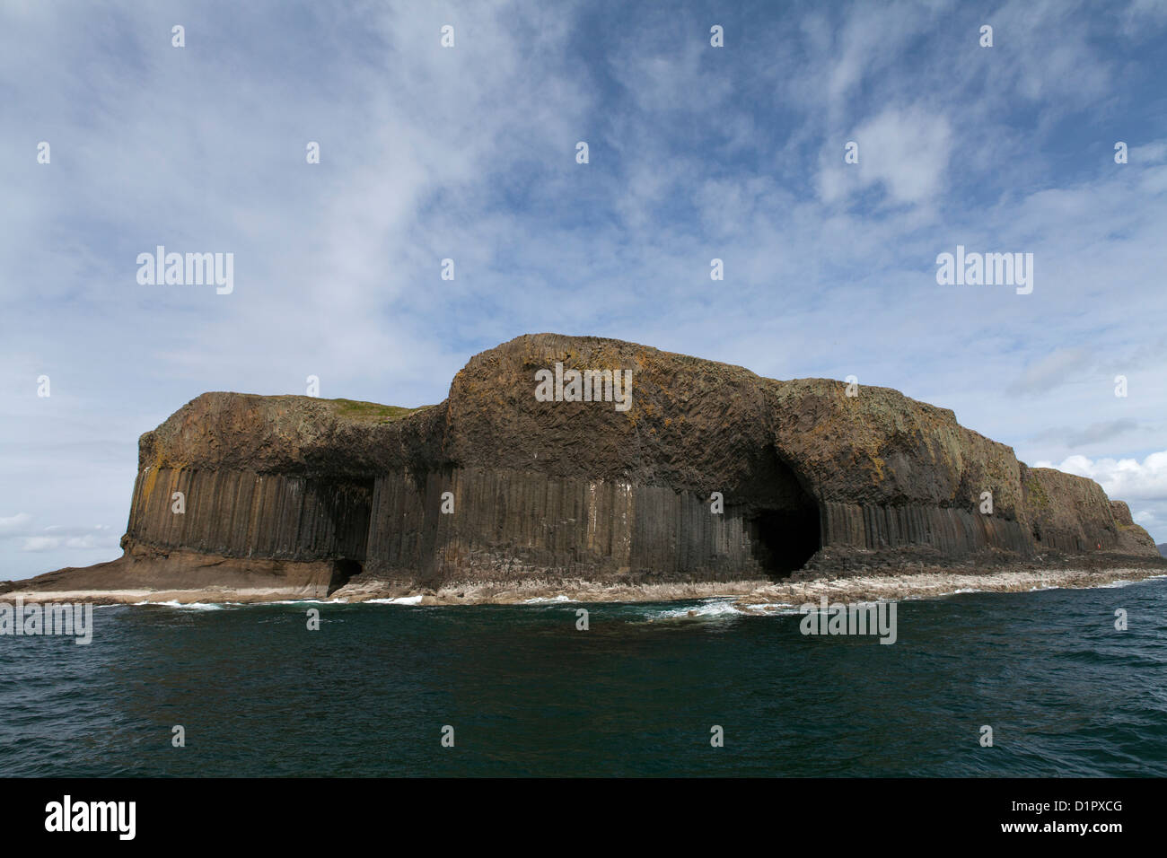 The Island of Staffa in the Inner Hebrides, Scotland, UK Stock Photo ...