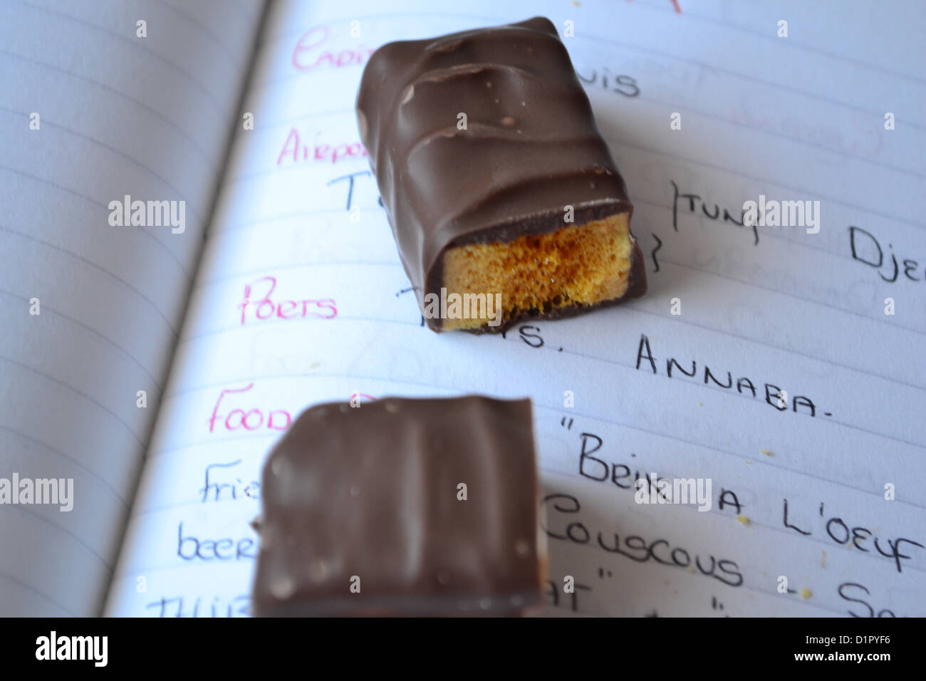 Chunks on Words Stock Photo - Alamy