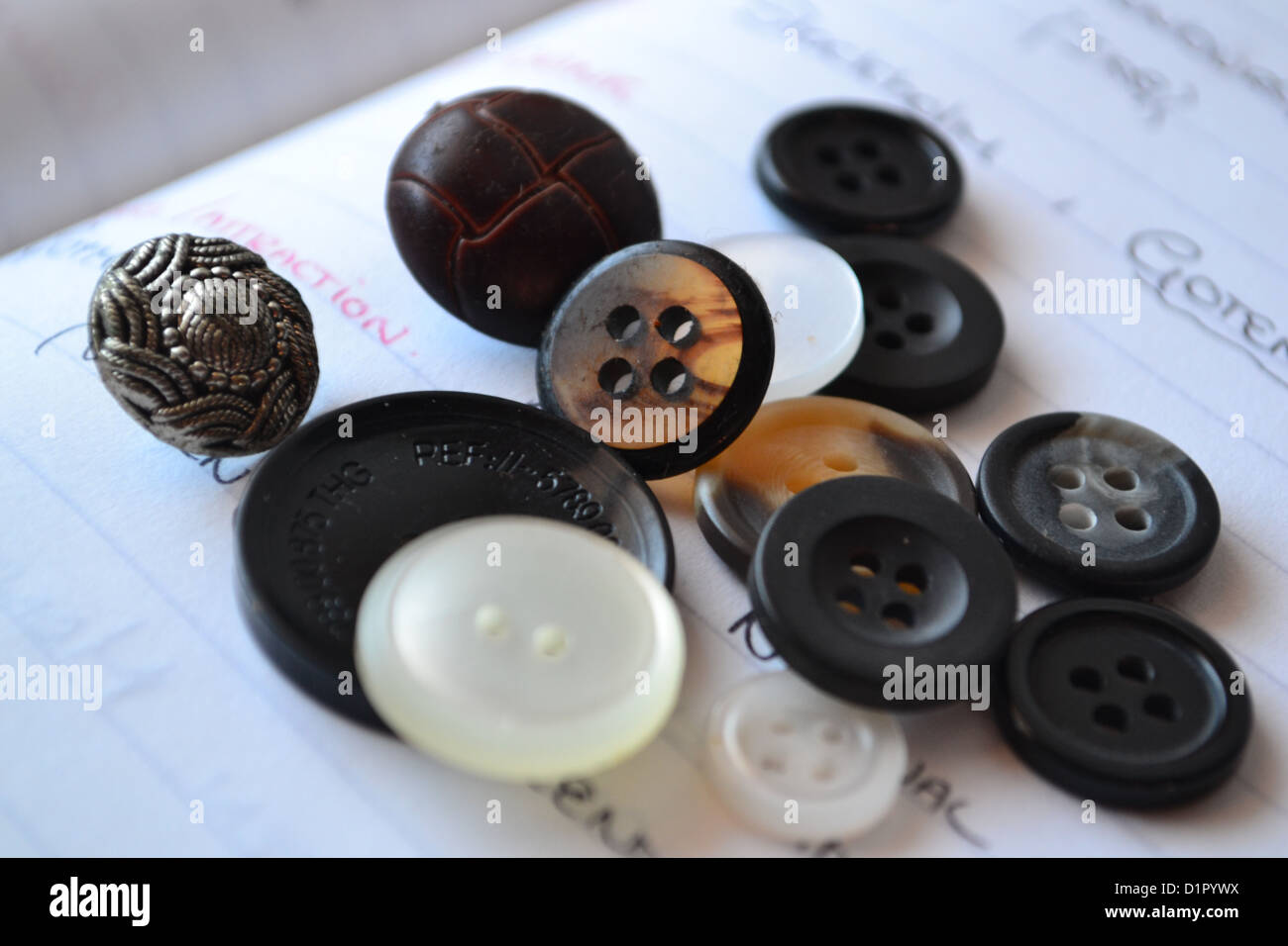 Different size buttons hi-res stock photography and images - Alamy