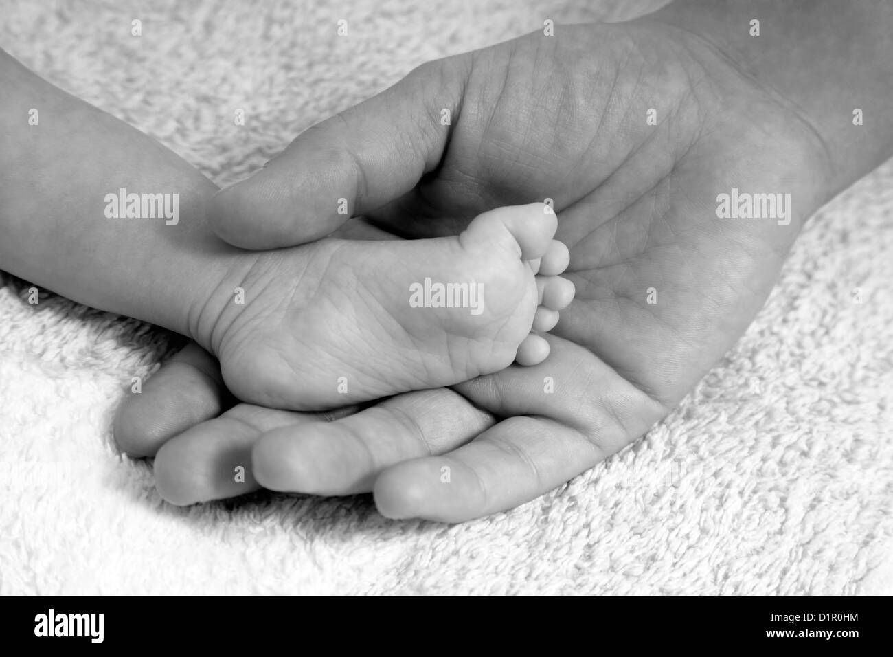 Girl mother legs Black and White Stock Photos & Images - Alamy