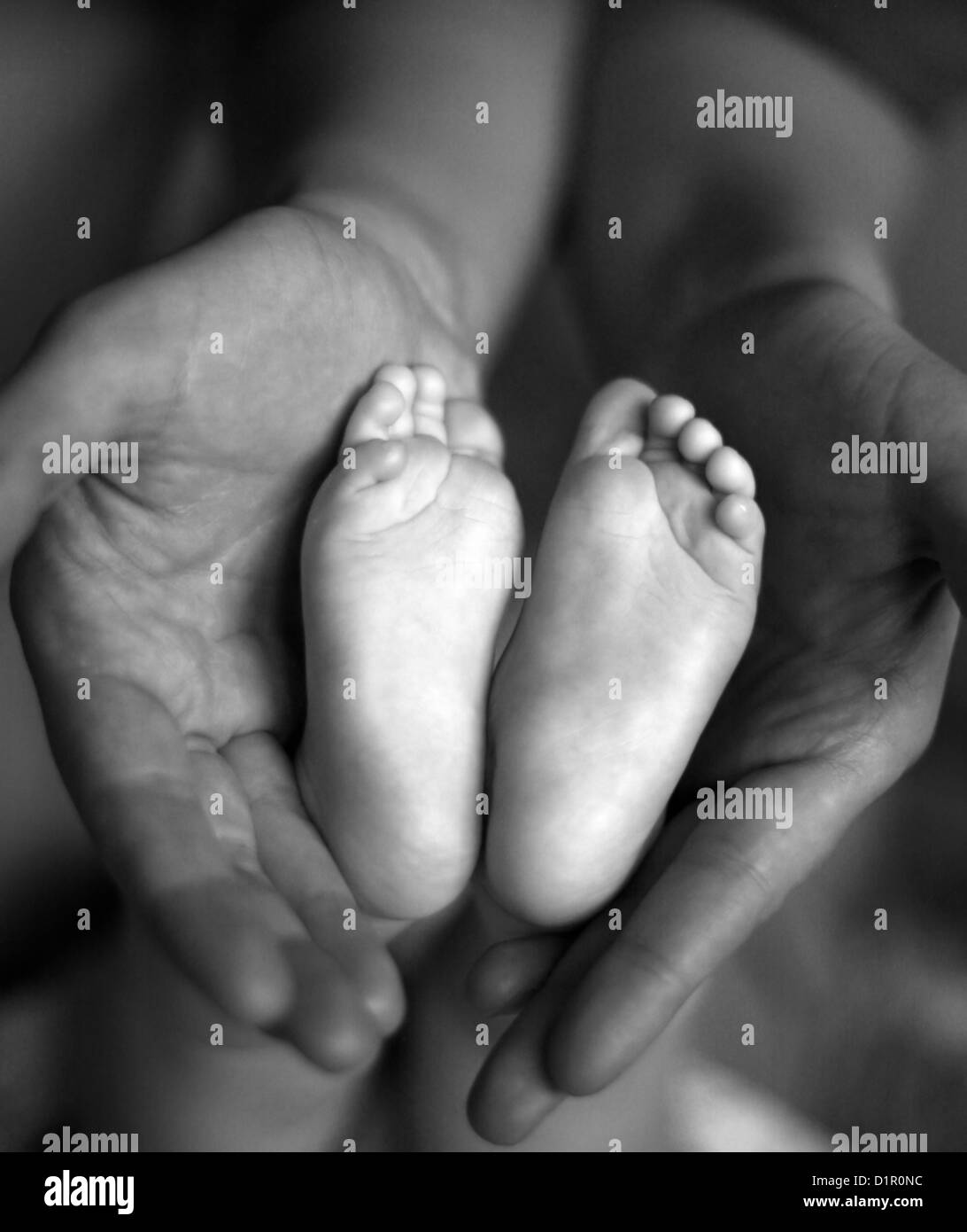 Girl mother legs Black and White Stock Photos & Images - Alamy