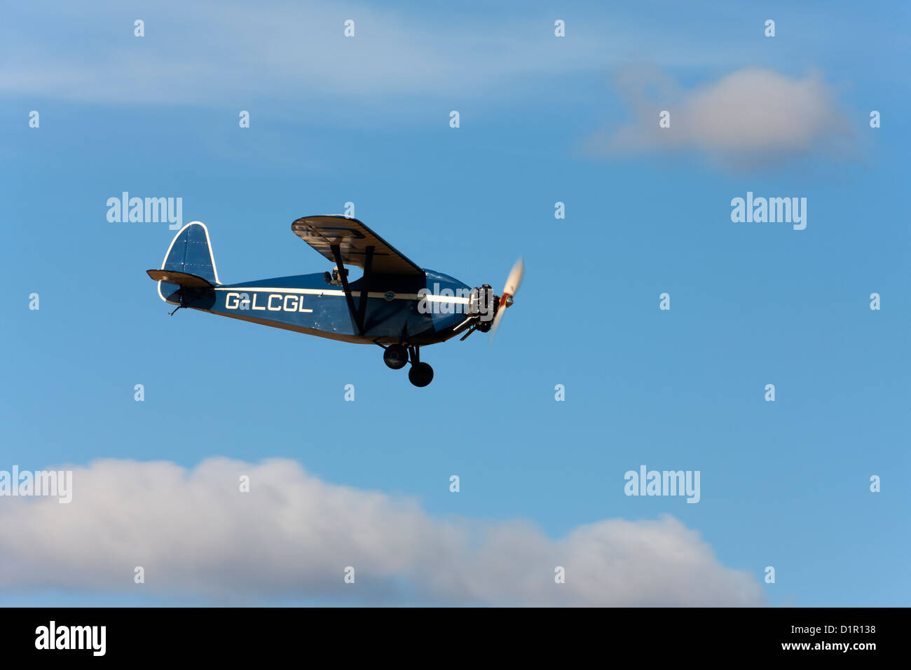 Comper swift vintage 1930s monoplane hi-res stock photography and ...