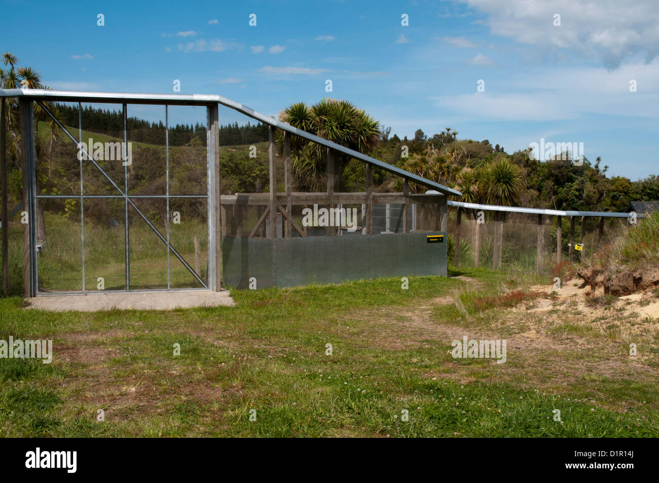 In Pan Pac Kiwi Creche in New Zealand a pest-exclusion fence type ...