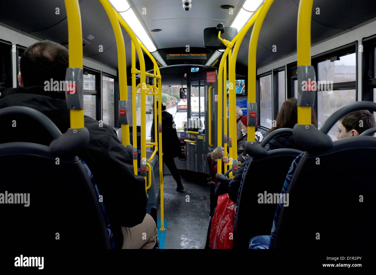 bus travel in kent uk 2012 Stock Photo - Alamy