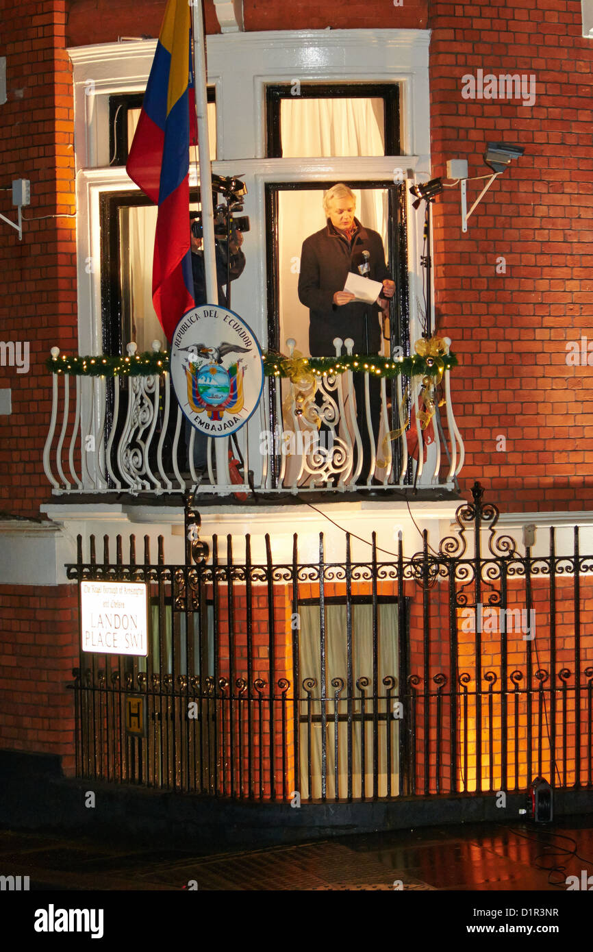Ecuadorean embassy balcony hi-res stock photography and images - Alamy