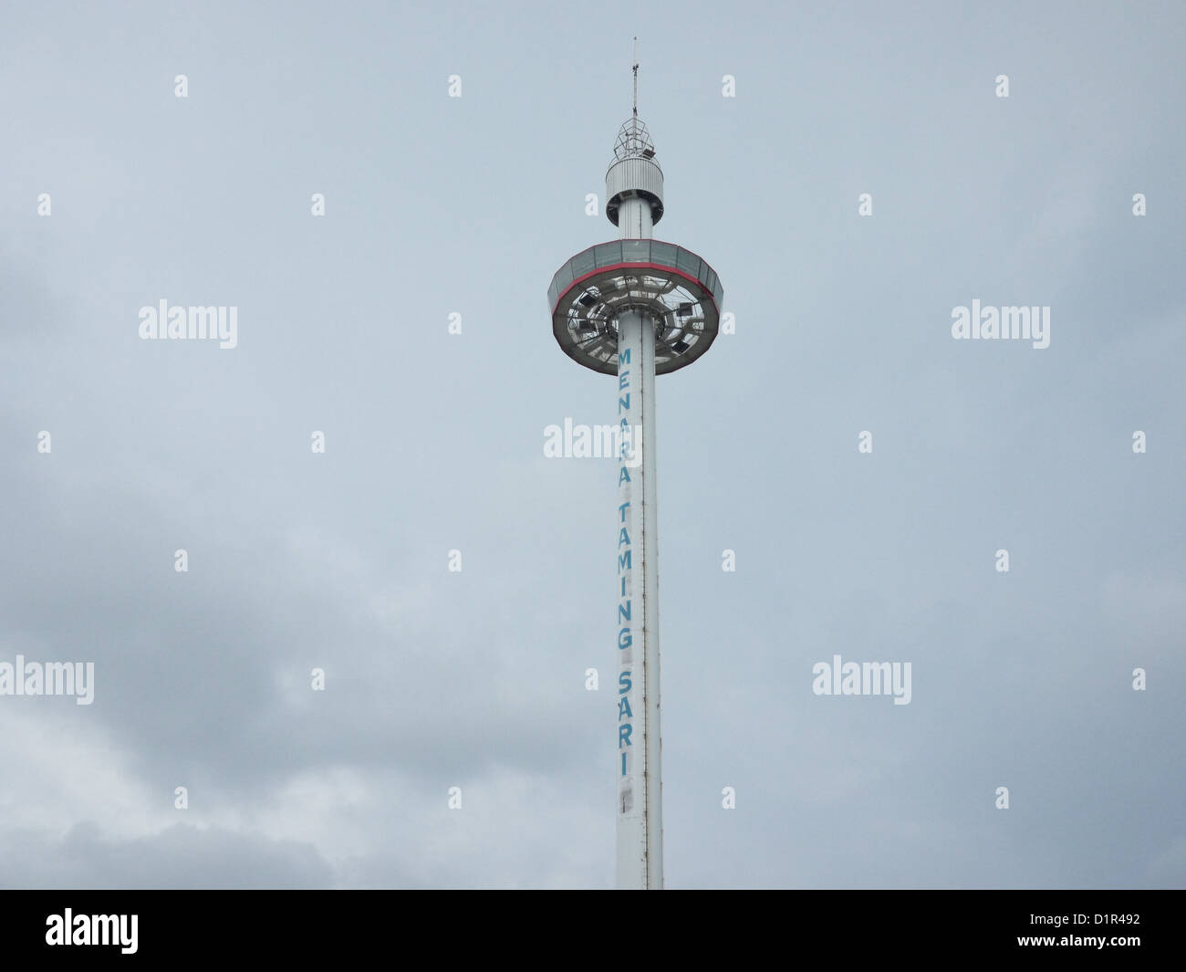 Menara Taming Sari "Taming Sari Revolving Tower Stock Photo - Alamy