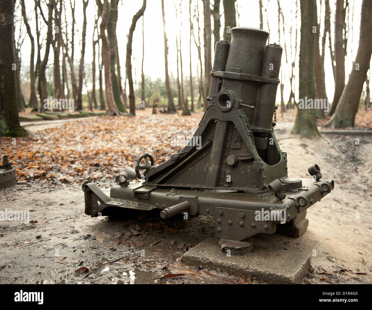 World war one trench mortar hi-res stock photography and images - Alamy