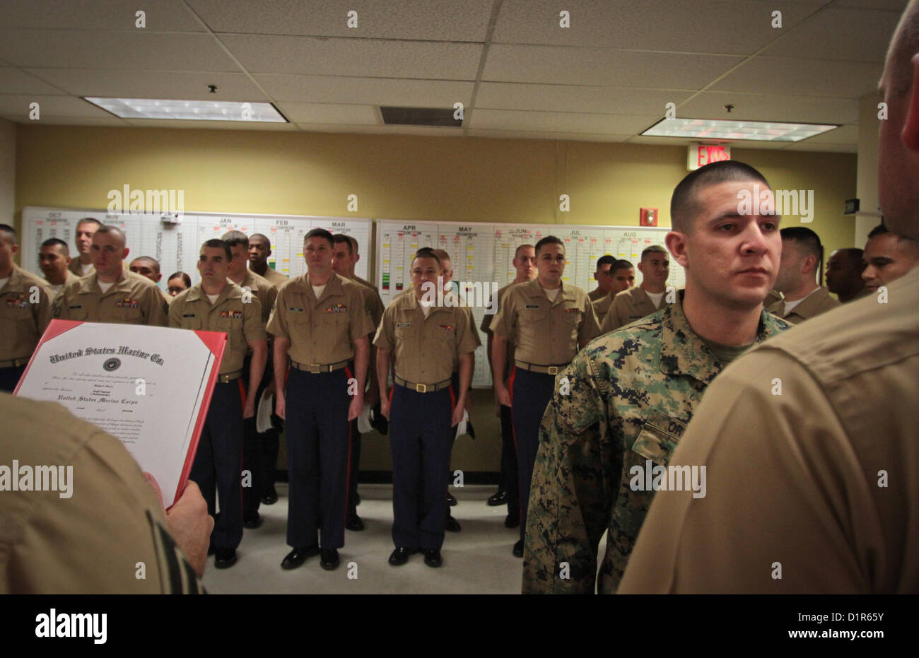 Sgt. Orozco is promoted to Staff Sergeant during a ceremony at the ...