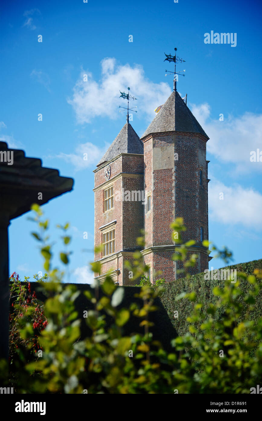 Sissinghurst Castle Kent UK National Trust Stock Photo - Alamy