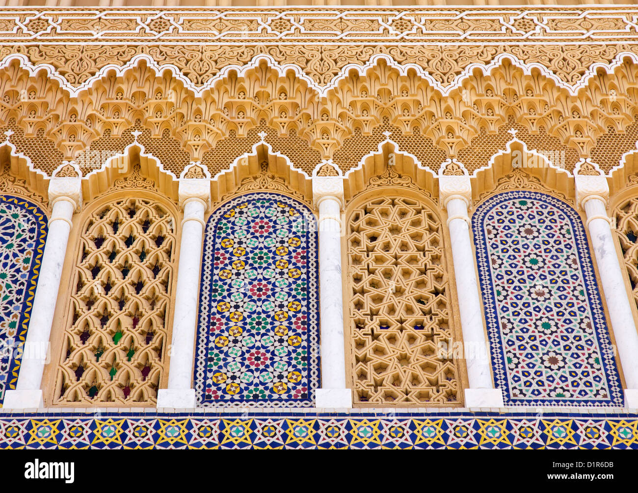 Moorish architecture Koranic school Stock Photo - Alamy