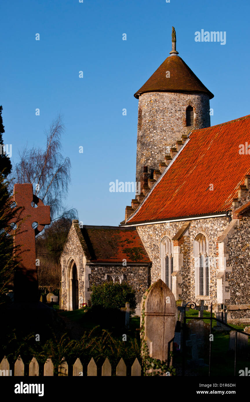 Bawburgh Church Norfolk Stock Photo - Alamy