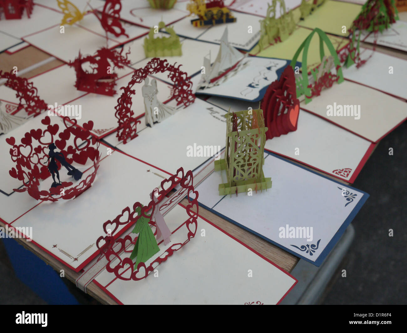 3d greeting cards Stock Photo - Alamy