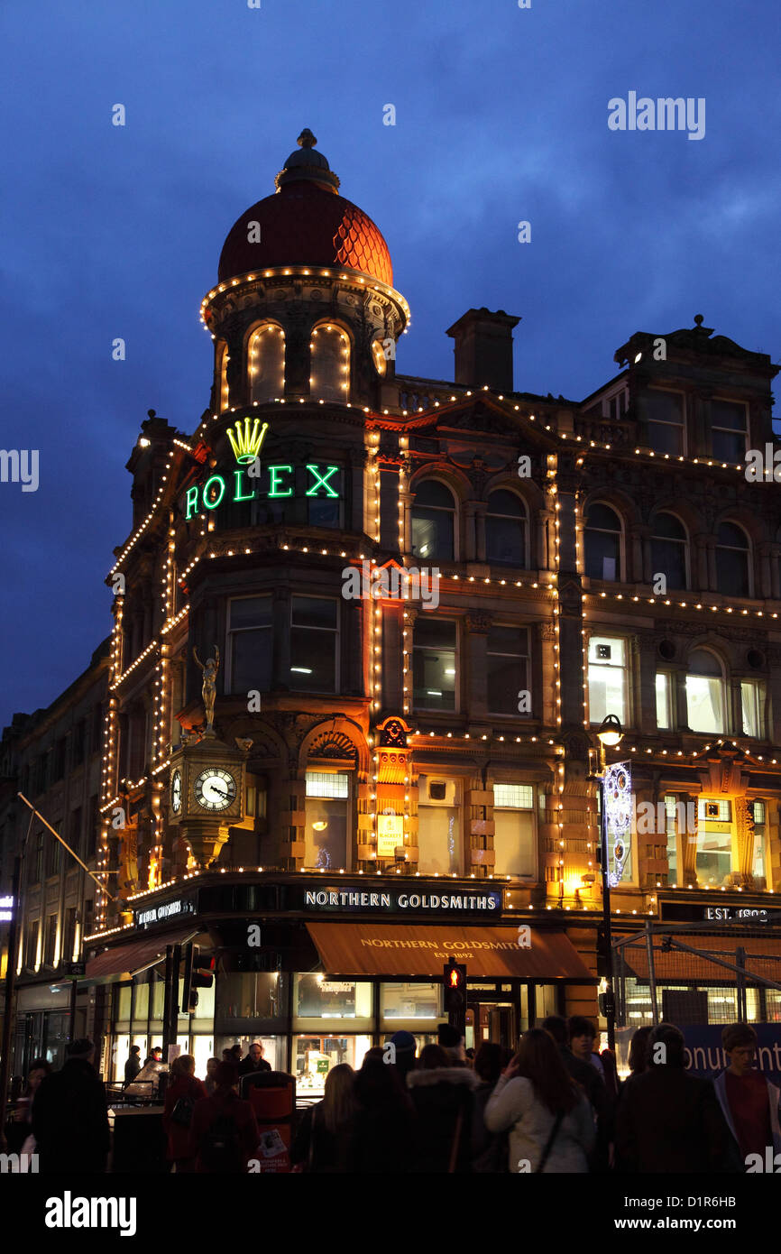 Rolex sign northern goldsmiths hi-res stock photography and images - Alamy