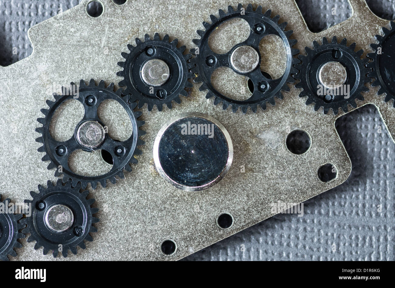 A transmission assembly using plastic gears Stock Photo - Alamy