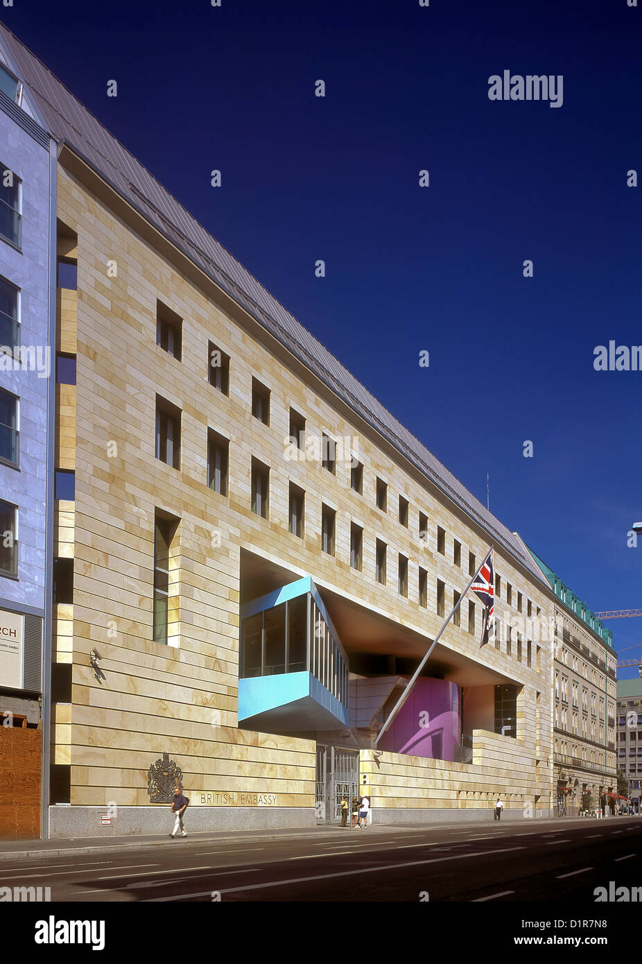 The british embassy building hi-res stock photography and images - Alamy