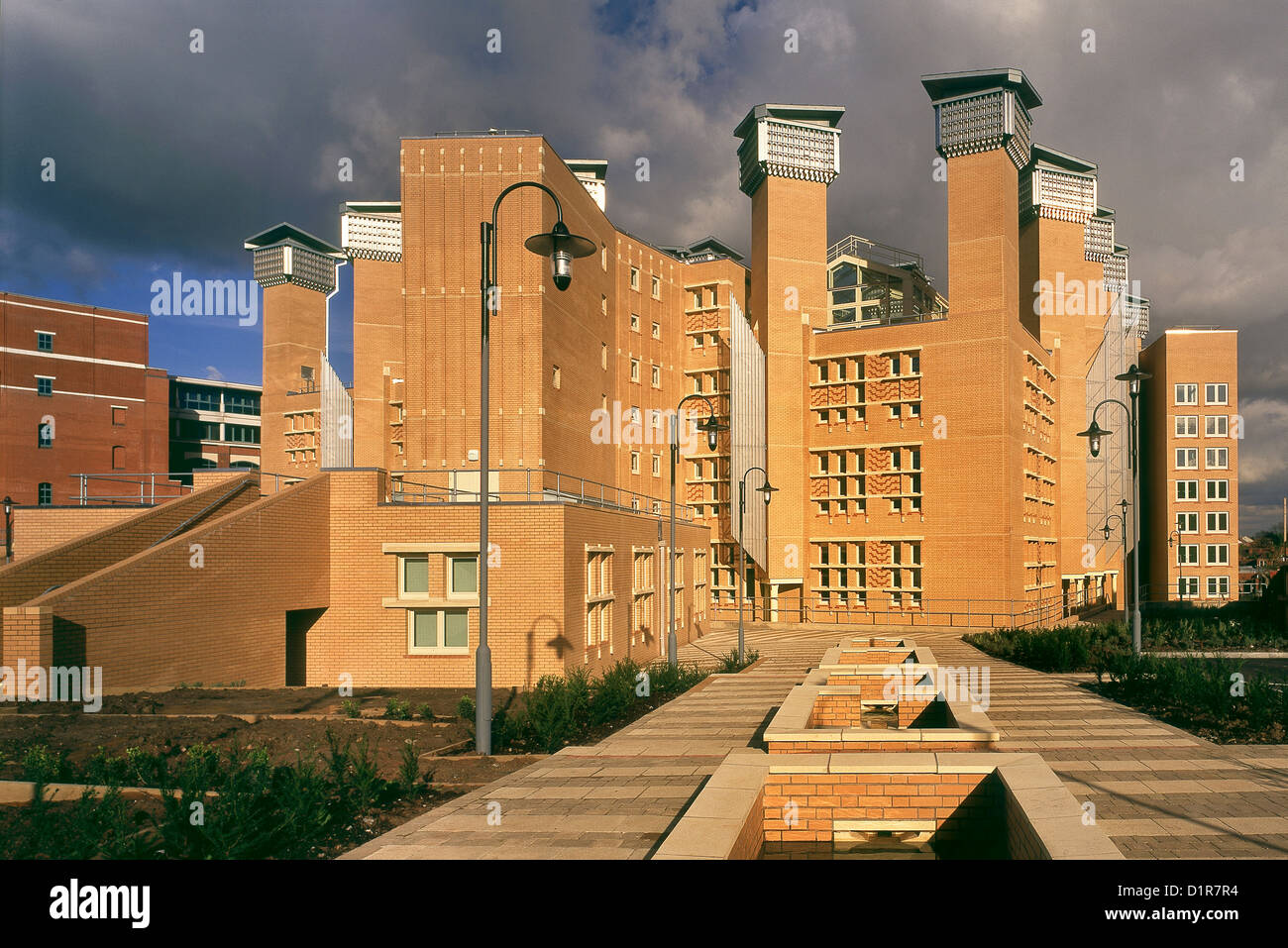 Coventry University Library - Frederick Lanchester Building Stock Photo ...