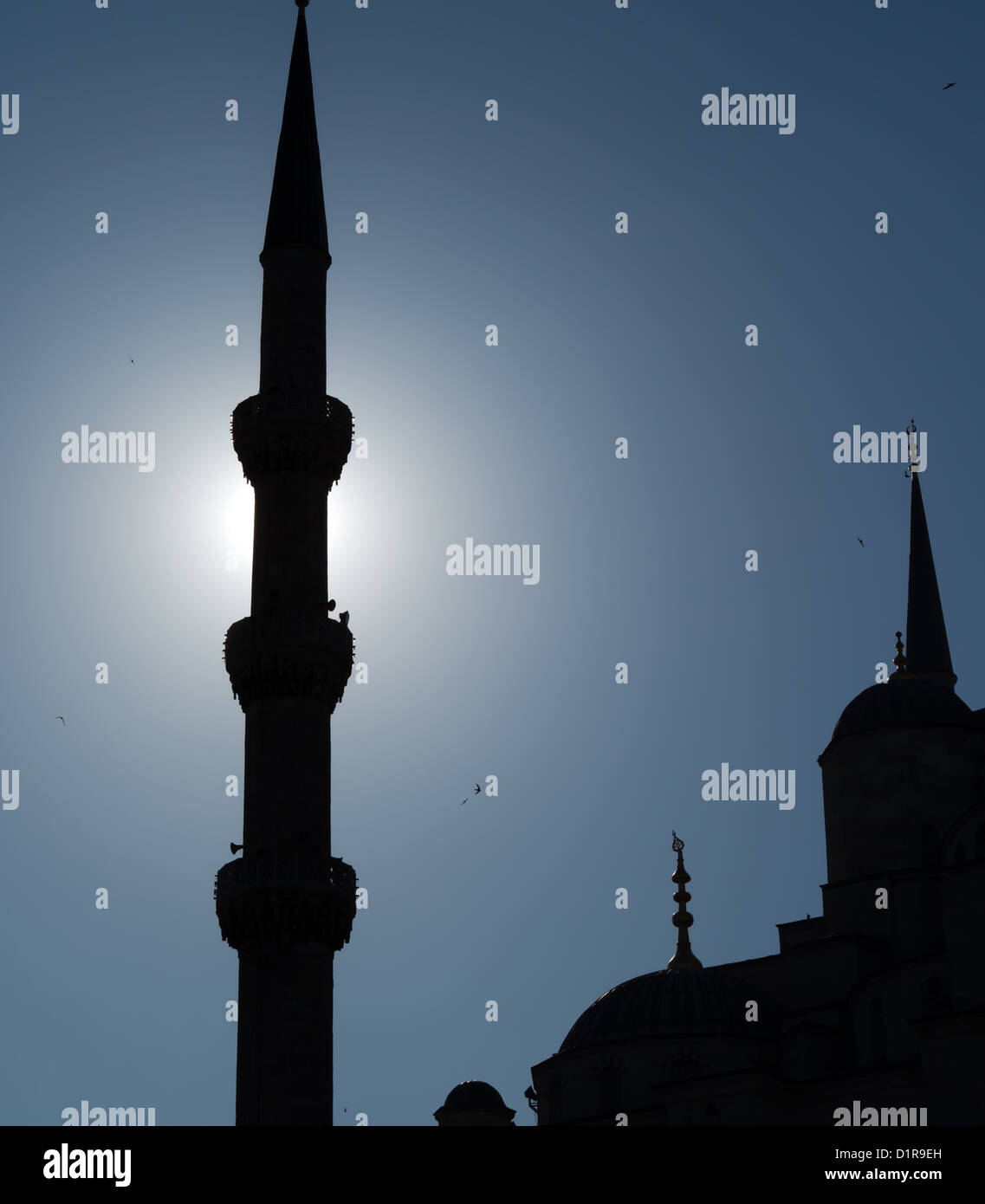 Mosque silhouette hi-res stock photography and images - Alamy