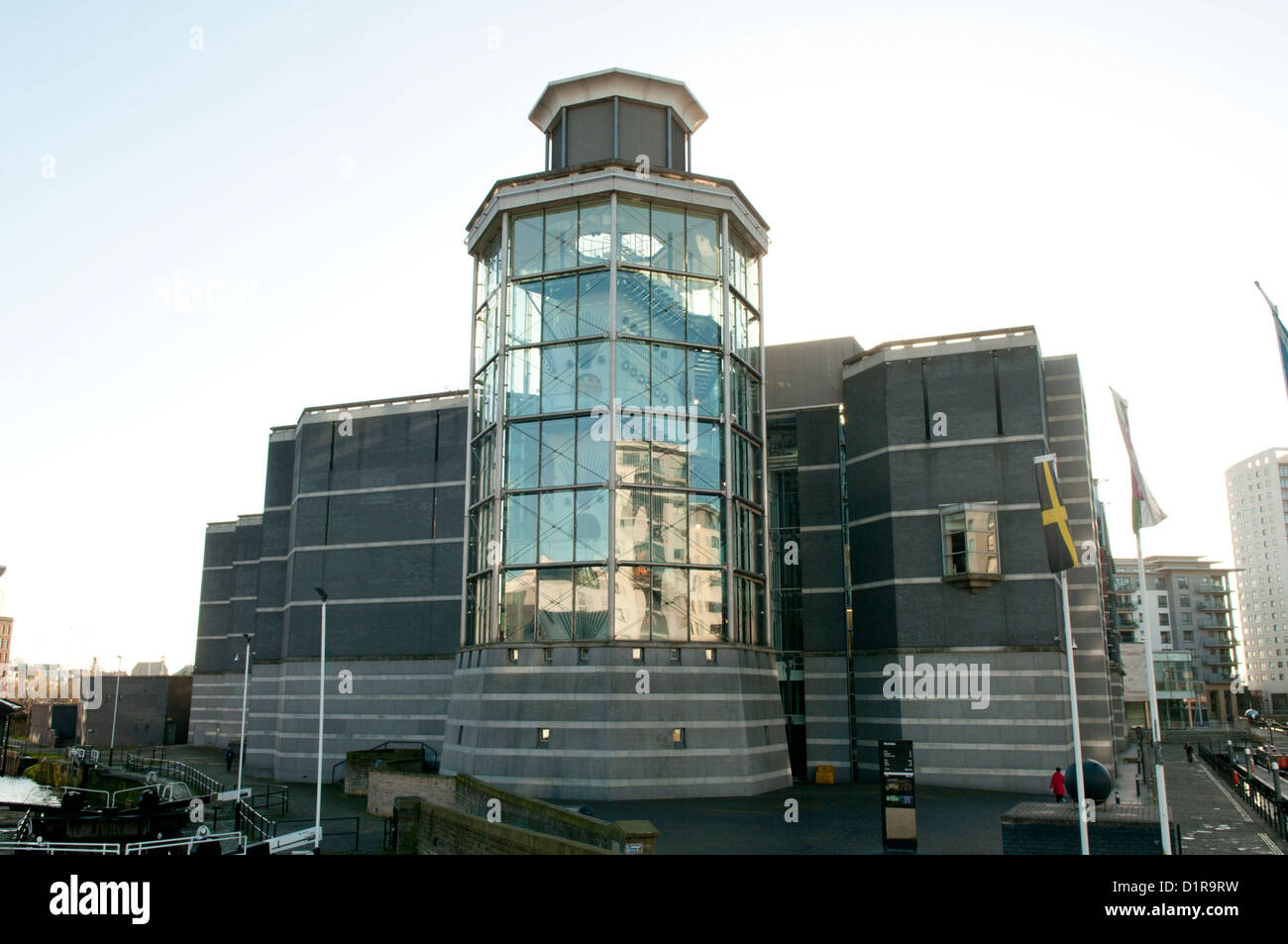 Royal Armouries, Leeds; exterior showing tower Stock Photo - Alamy