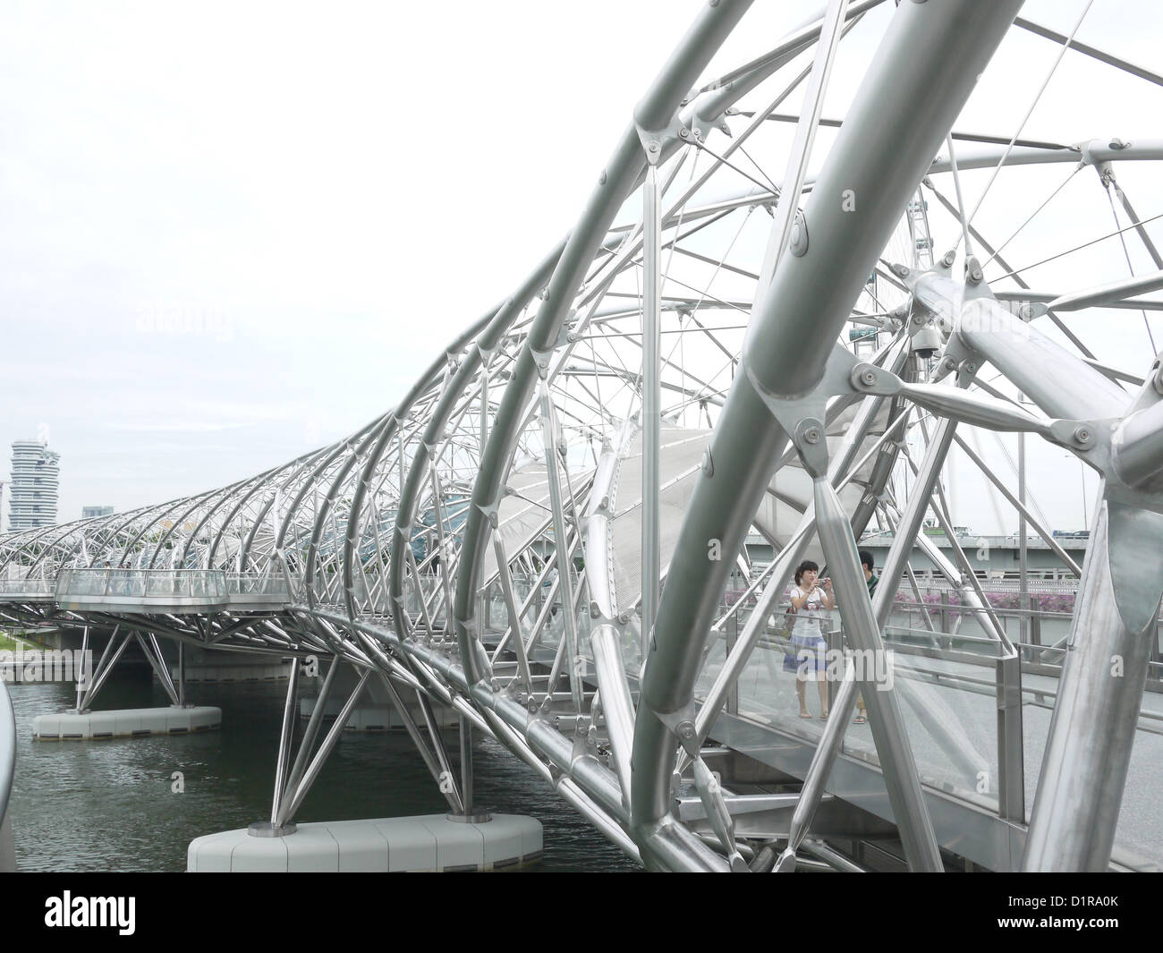 steel beam bridge structure Stock Photo - Alamy