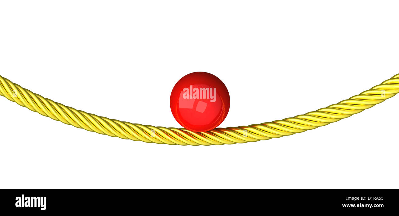 Gold rope hi-res stock photography and images - Alamy