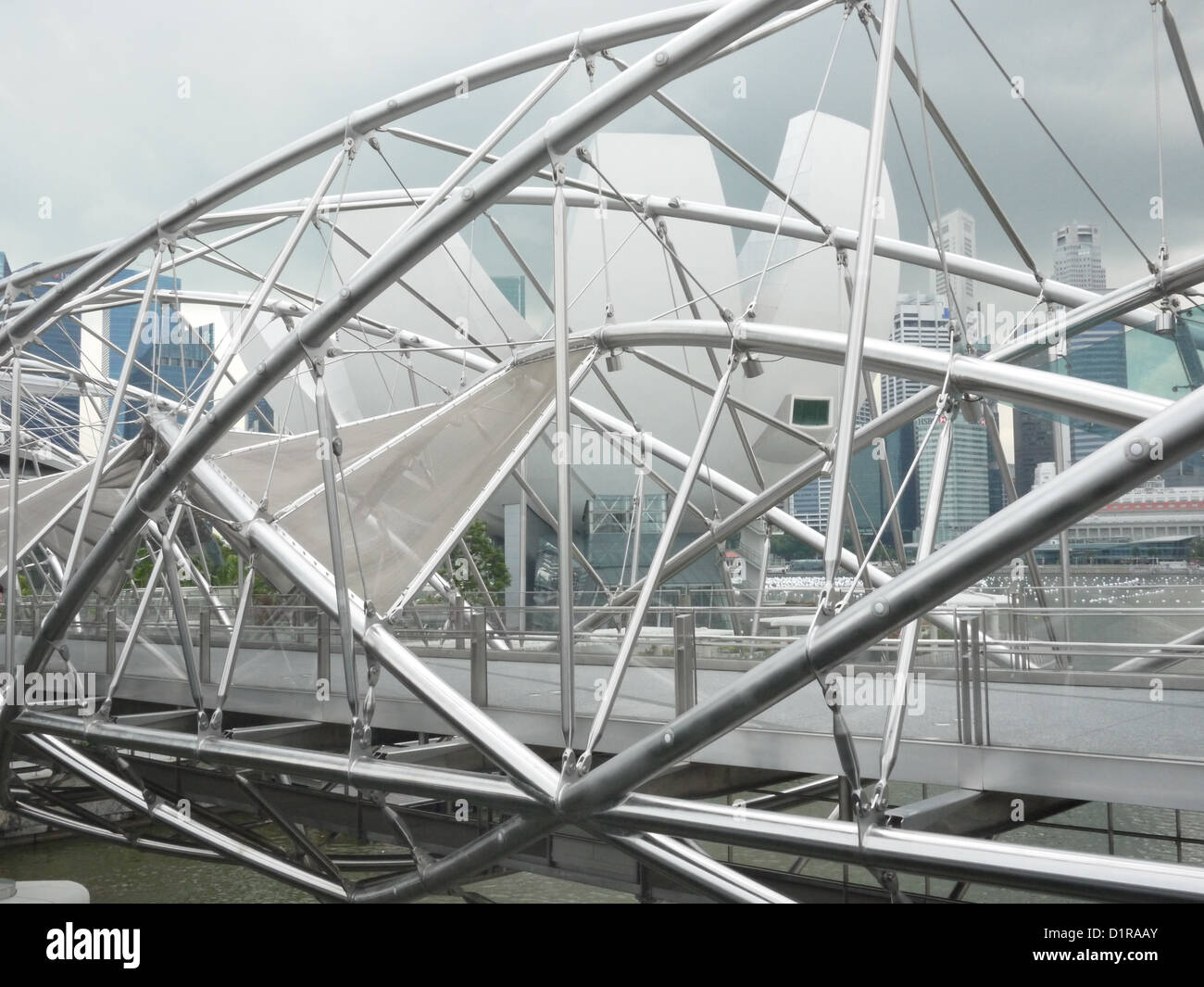 modern bridge architecture Asia Stock Photo - Alamy