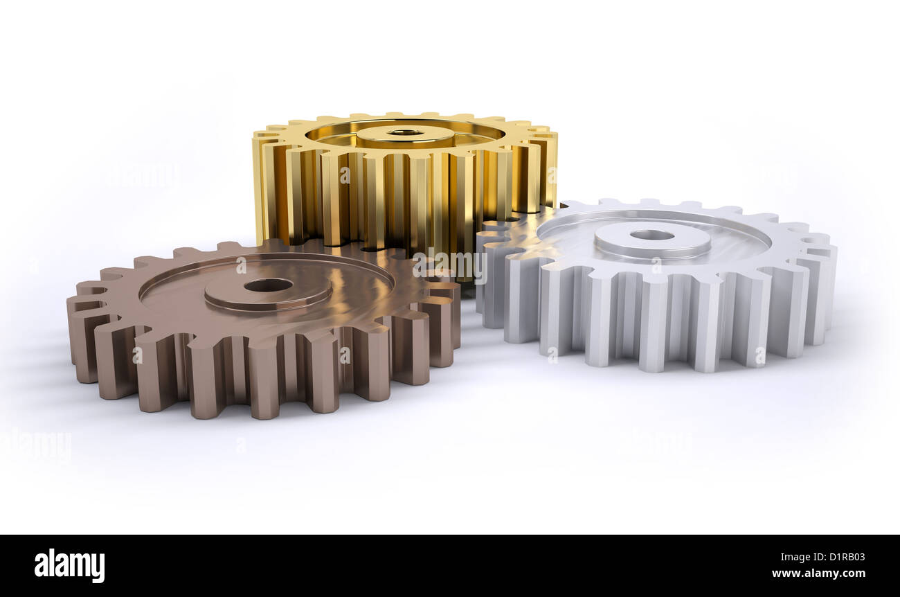 Gold and silver staircase hi-res stock photography and images - Alamy