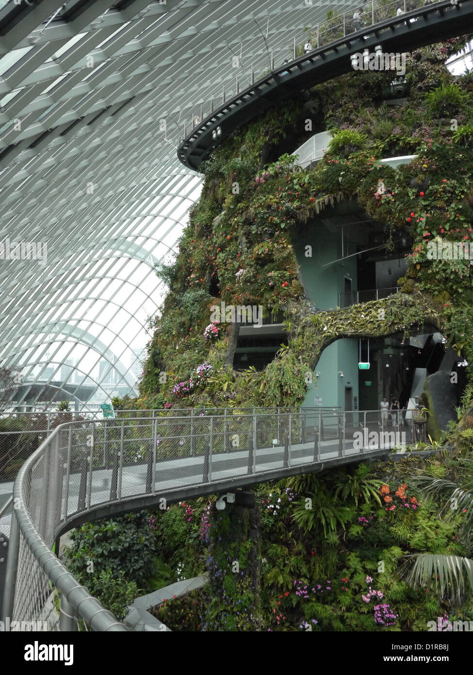 cloud forest walkway Singapore Stock Photo - Alamy
