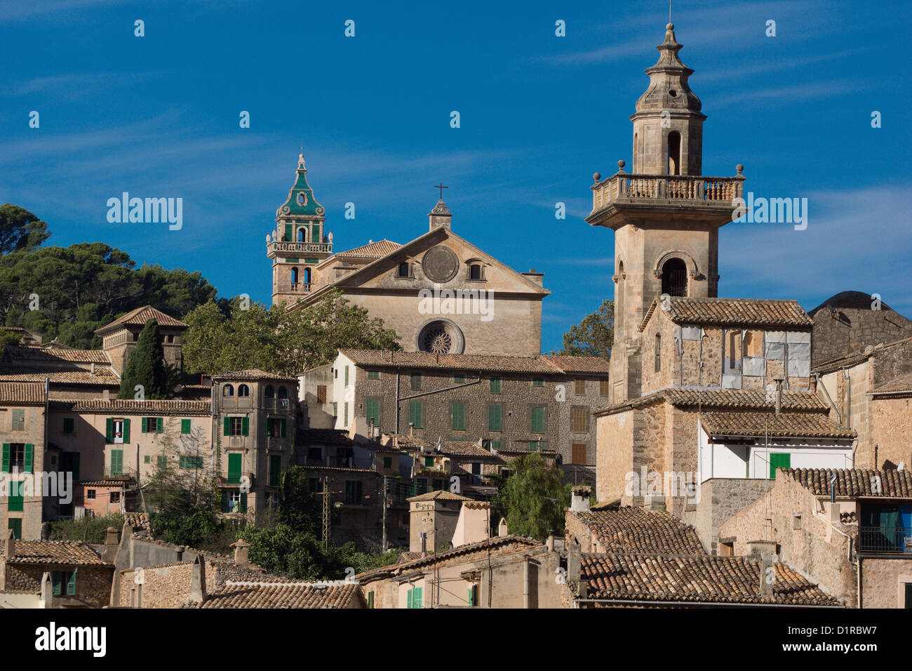 Real Cartuja de Valldemossa is an old monastery, church and housing ...