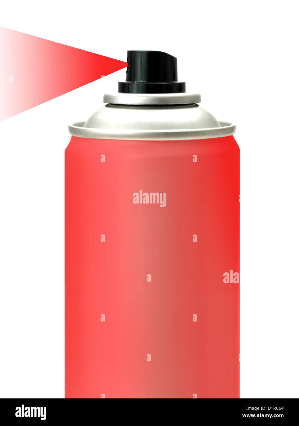 Aerosol spray cans isolated against a white background Stock Photo - Alamy