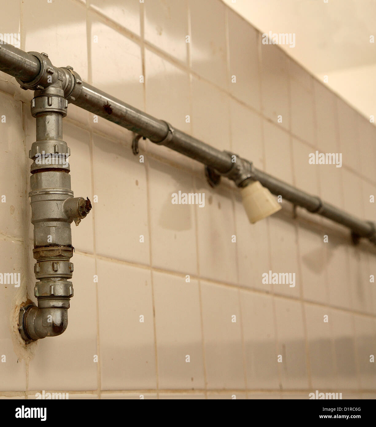 Communal shower hi-res stock photography and images - Alamy