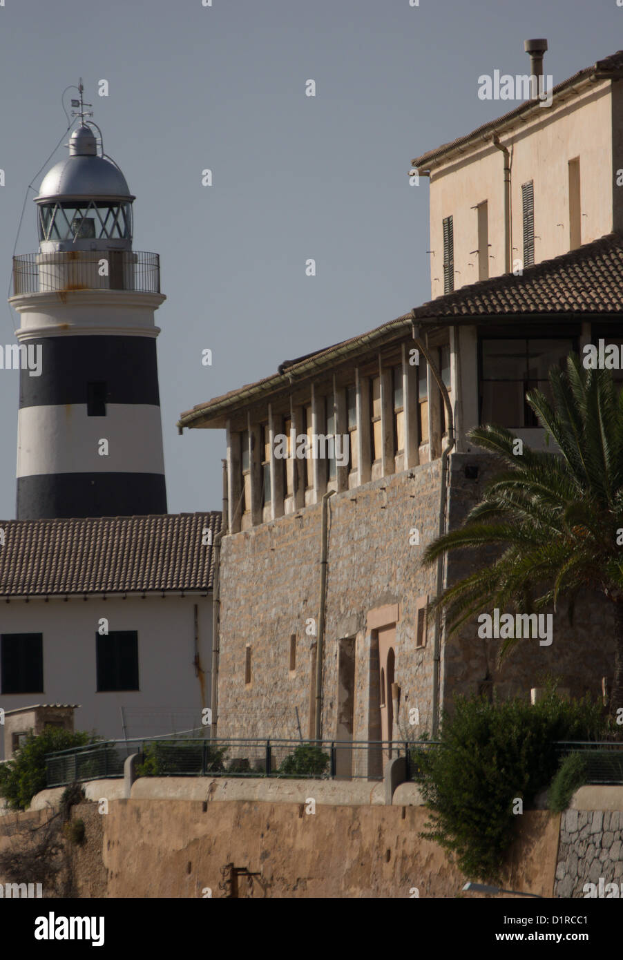 Mallorca cap gros lighthouse hi-res stock photography and images - Alamy