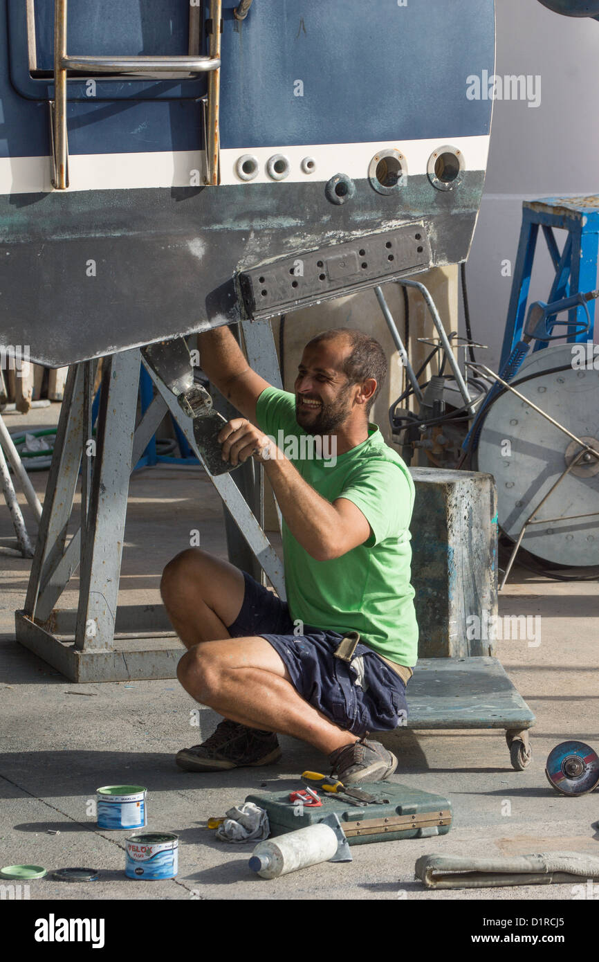 work in the shipyard Stock Photo - Alamy