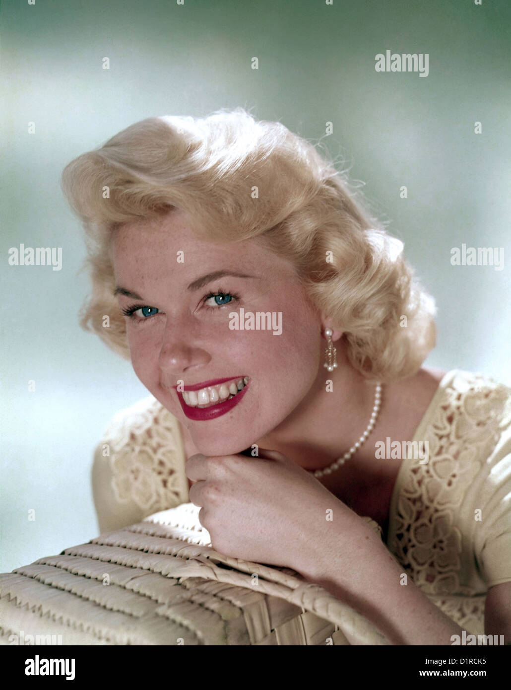 DORIS DAY US singer and film actress Stock Photo - Alamy