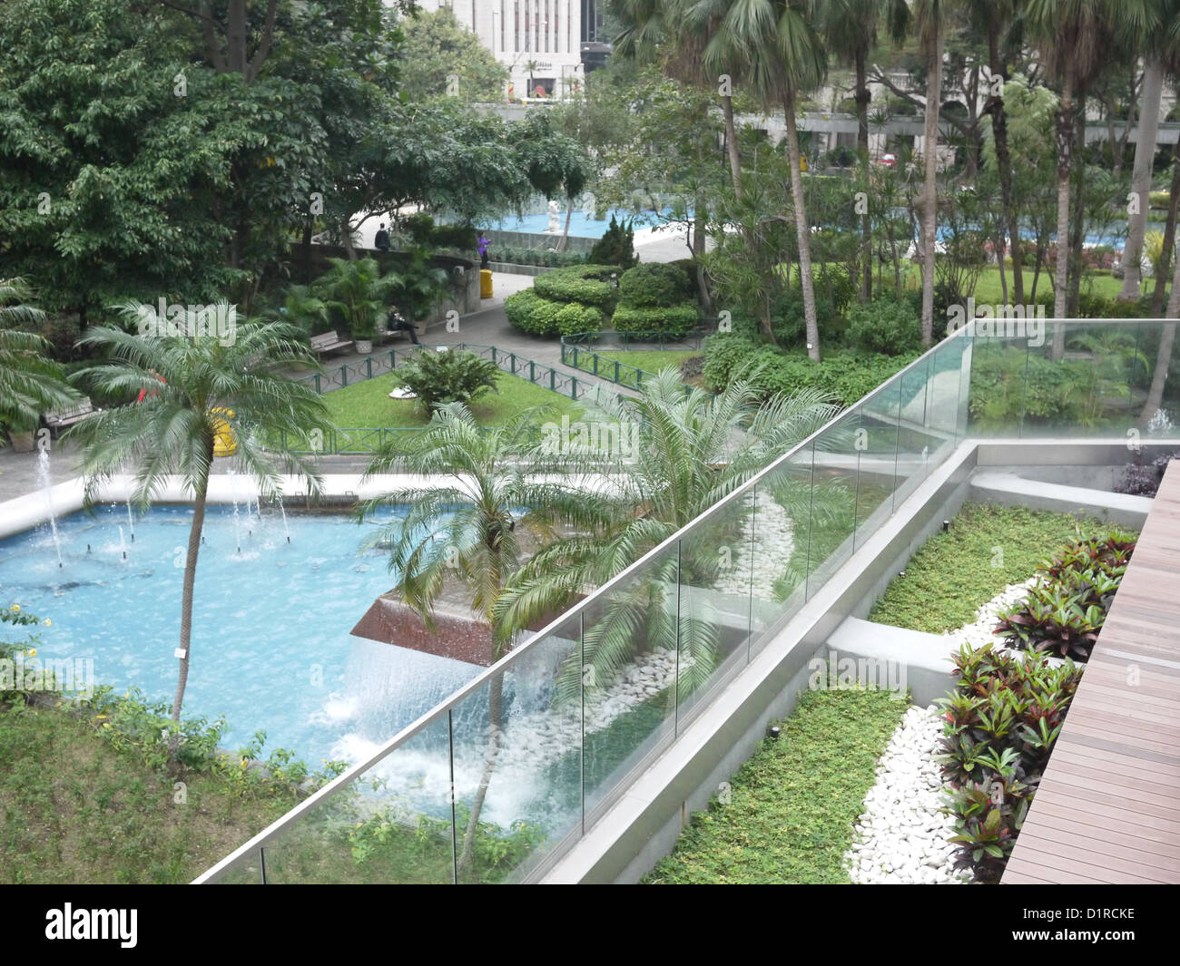 Chater Garden Central District Hong Kong Stock Photo - Alamy