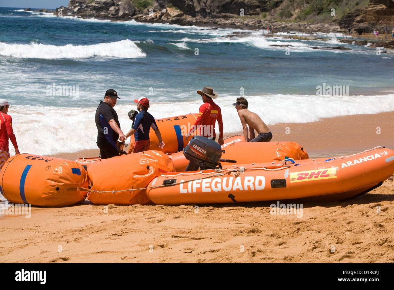 Rescue craft surf life saving lifeguard hi-res stock photography and ...