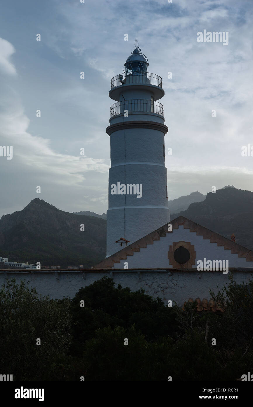 Mallorca cap gros lighthouse hi-res stock photography and images - Alamy