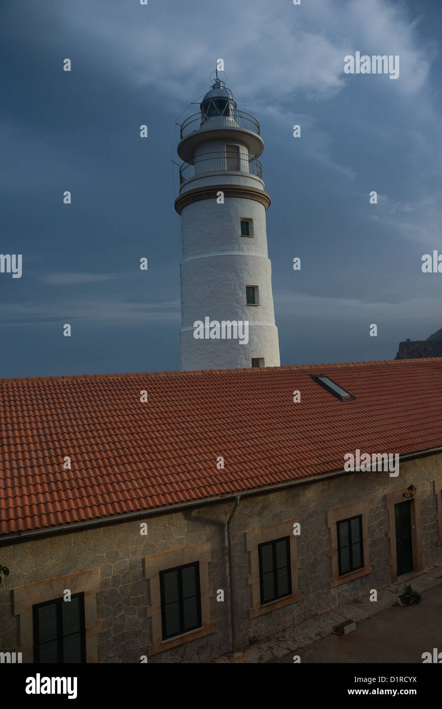 Mallorca cap gros lighthouse hi-res stock photography and images - Alamy