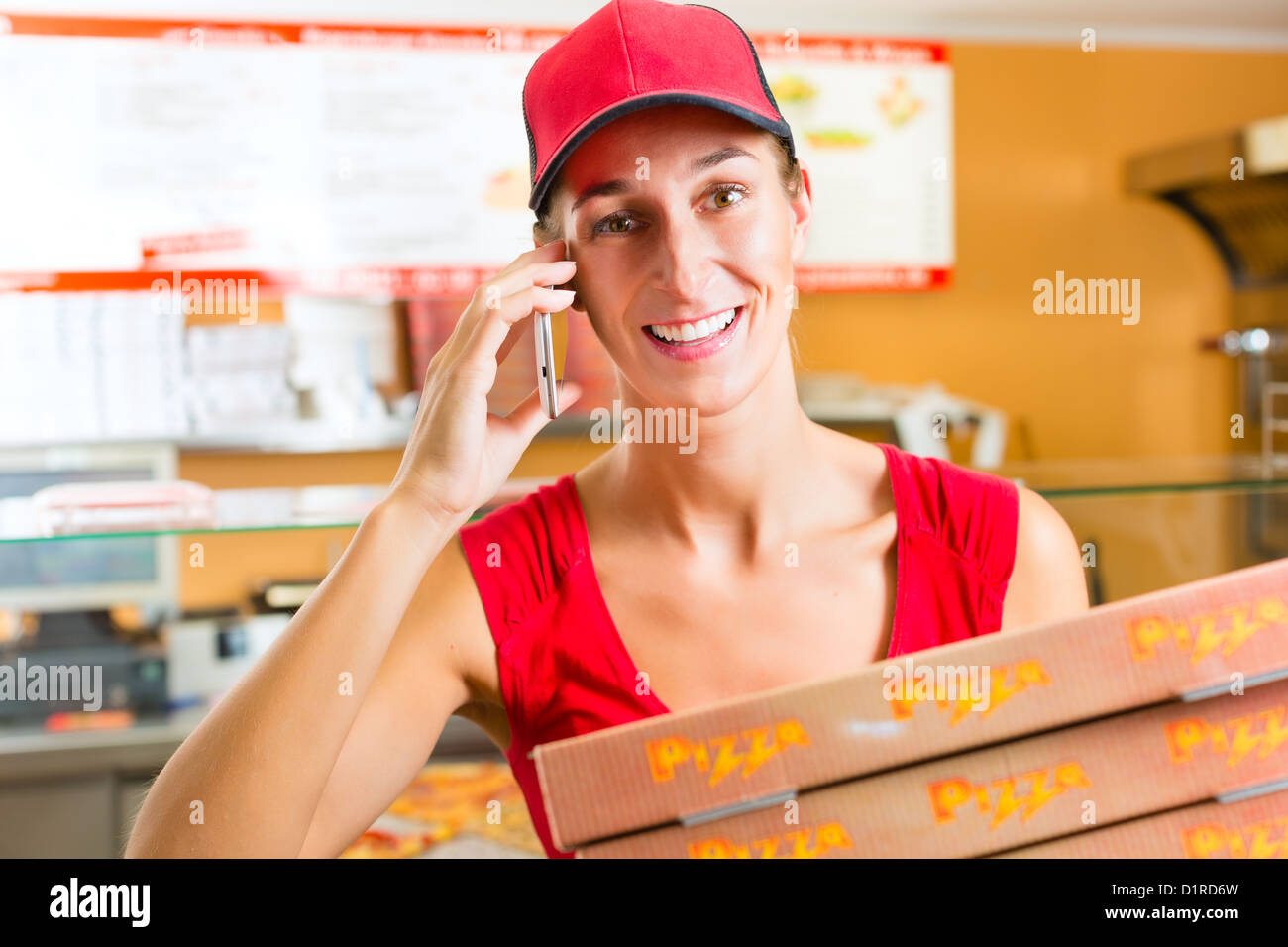 Several Pizza Boxes High Resolution Stock Photography and Images - Alamy